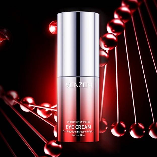 Крем для век с шестью пептидами выравнивающий VENZEN Six Peptide ...