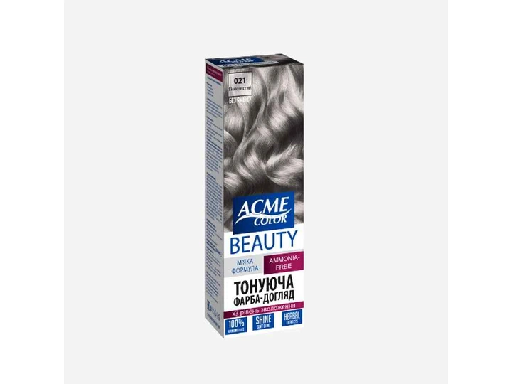 Гель-фарба Acme-color Beauty Попелястий №021 – купить онлайн на ROZETKA