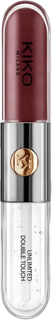 Губная помада Kiko Milano Unlimited Double Touch 122 Bordeaux 6 мл ...