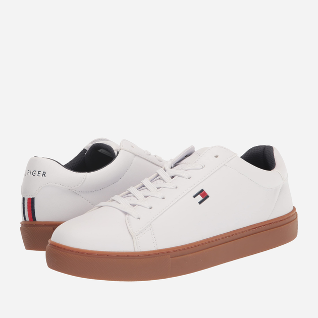 Мужские кеды низкие Tommy Hilfiger 795618860 43 Белые (1159791128) – в ...