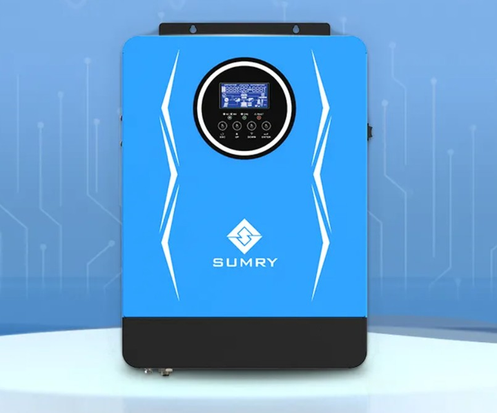 Гибридный инвертор с зарядным устройством Sumry SM-H 1,8kW 12V Синий ...