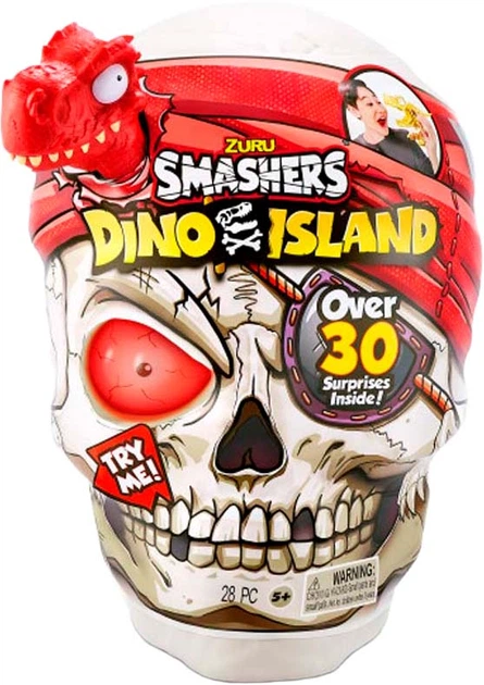 Игрушка в наборе Zuru Smashers Dino Island Shark с аксессуарами (7488B ...