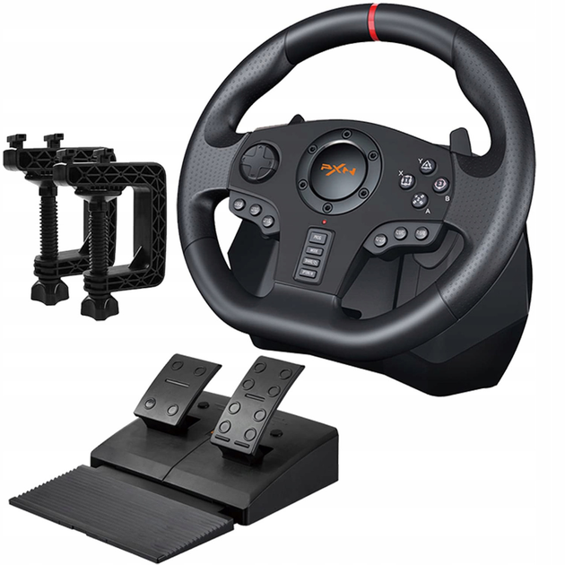Игровой комплект руль и педали PXN V900 для PC, PS3, PS4, Xbox One ...