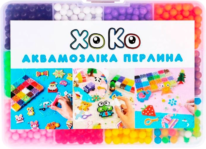 Набор XoKo Аквамозаика Жемчужина 1600 + аксессуары + книжка с ...