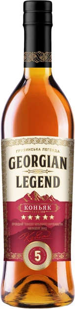 Коньяк Украины Georgian Legend VSOP 5* 0.7 л 40% ( 4820254571653 ...
