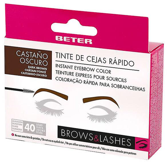 Набор для окрашивания бровей Beter Brow Instant Eyebrows Dark Brown 2 г ...