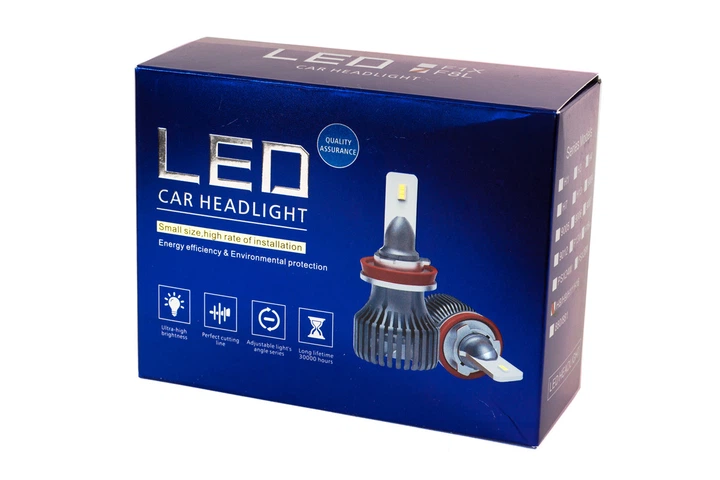 LED лампы H1 52W 12V 8400Lm 5000K (Корея диоды Latiz) Супер яркие ...