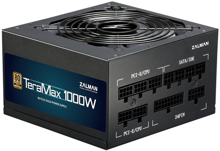 Блок питания 1000W ZALMAN TeraMax ZM1000-TMX – фото, отзывы ...