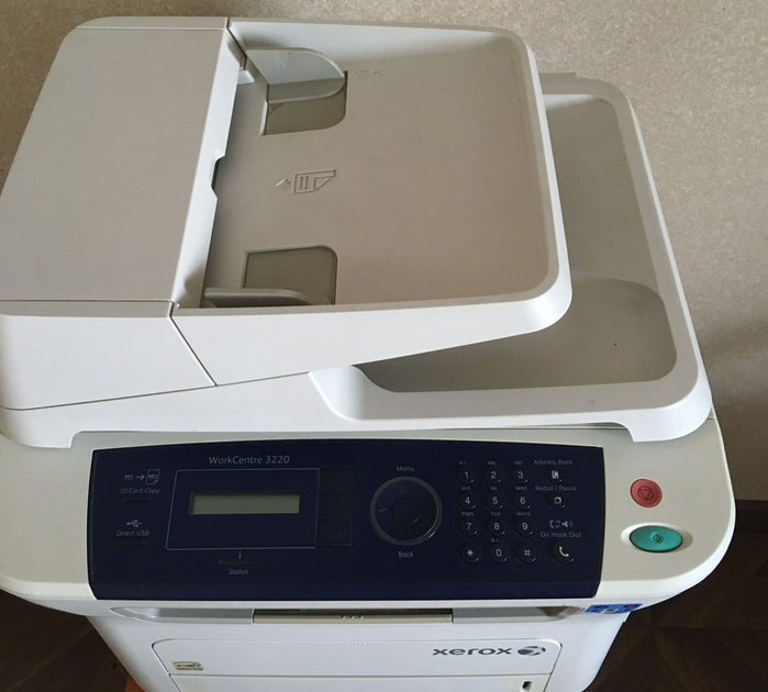 Лазерное МФУ XEROX WorkCentre 3220 Дуплексная печать, Б/У – фото ...
