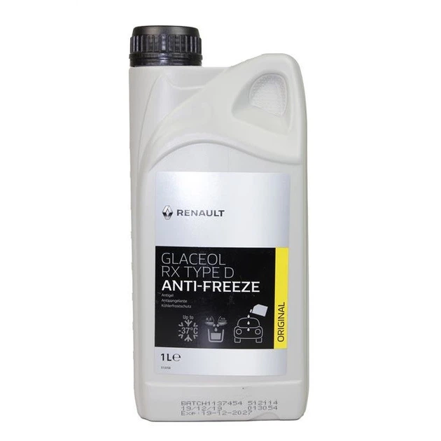 Антифриз концентрат зеленый Renault Glaceol RX type D -70 1 л ...