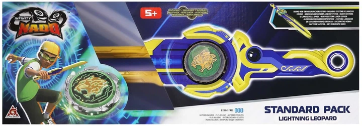 Дзиґа Infinity Nado VI серія Standard Pack Lighting Leopard Сліпучий ...