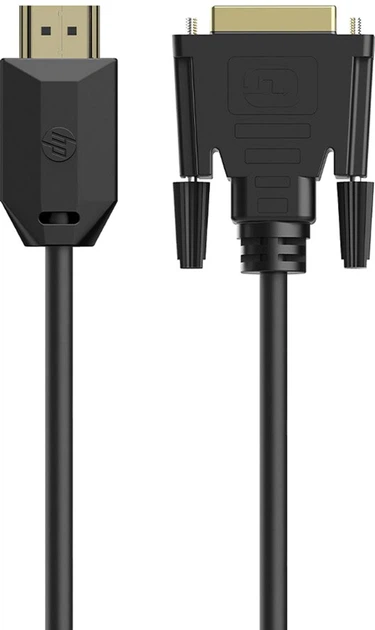Кабель HP HDMI M - DVI 24M, 1.5м @60HZ Black (DHC-HD05-1.5M) – фото ...
