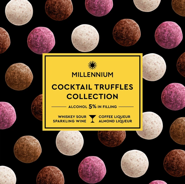 Цукерки Millennium Cocktail Truffle Collection 195 г (4820240035435 ...