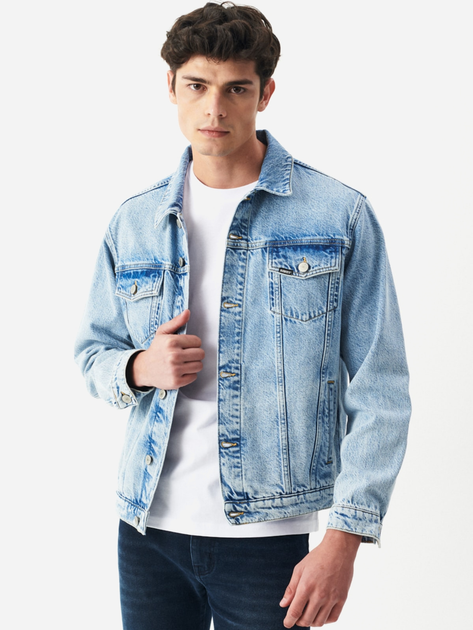 Джинсовая куртка мужская Lee L222685 XL Light Blue (8682344468665 ...