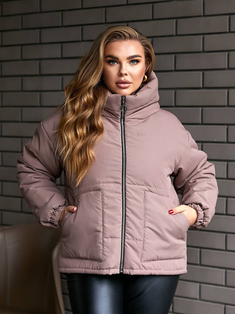 Куртка зимняя короткая женская Faer 335 50 Капучино (4821000147313) – в ...