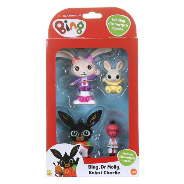 Фигурки Golden Bear Bing Molly Coco Charlie (5013197367608) – игрушки с ...