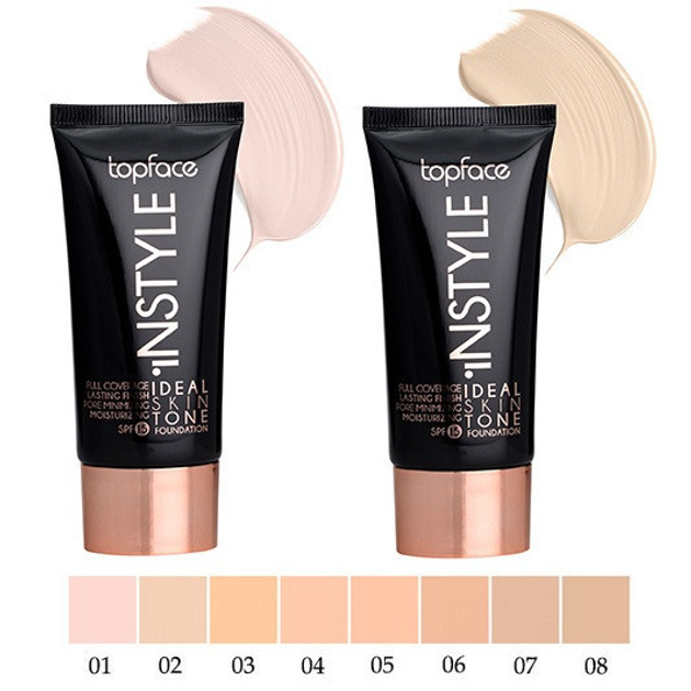 Крем тональный Instyle Ideal Skin SPF15 №01 topface 000199428 от ...