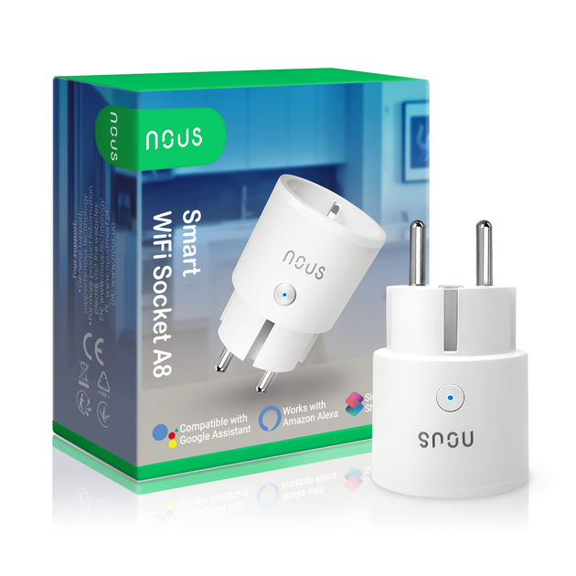 Умная розетка NOUS Smart Wifi Socket A8 – купить онлайн на ROZETKA