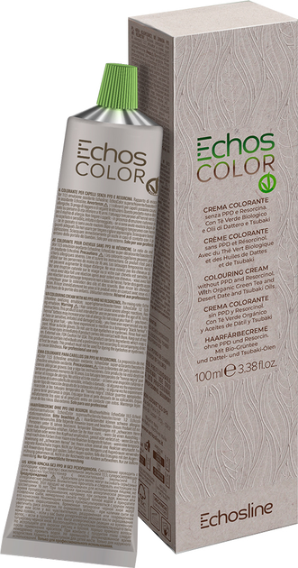 Крем-краска для волос Echosline Echos Color Vegan Cream №5.0 ...