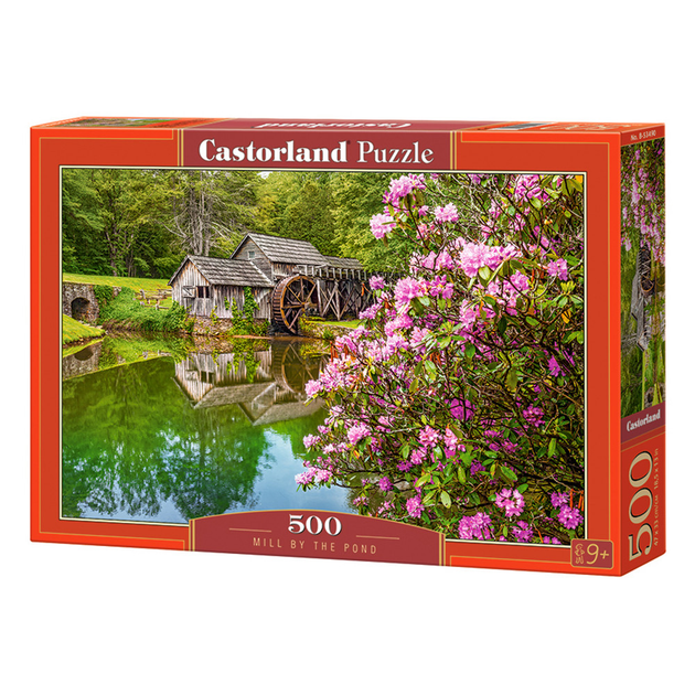 Пазл "Млин біля ставка", 500 елементів Castorland (5904438053490 ...