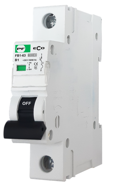 Автоматический выключатель FB1-63 ECO 1P B 25A ( FB1B1025 ) – фото ...