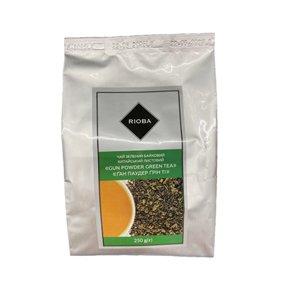 Чай Rioba Gun Powder Green Tea зелений 250г от продавца: Кожному своє ...