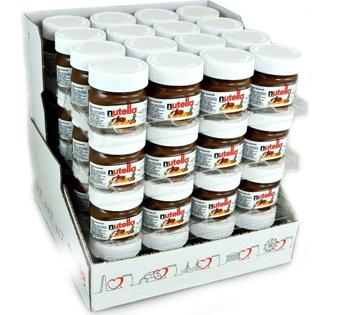 Шоколадная паста Nutella Mini 25г×64шт купить в Украине Rozetka