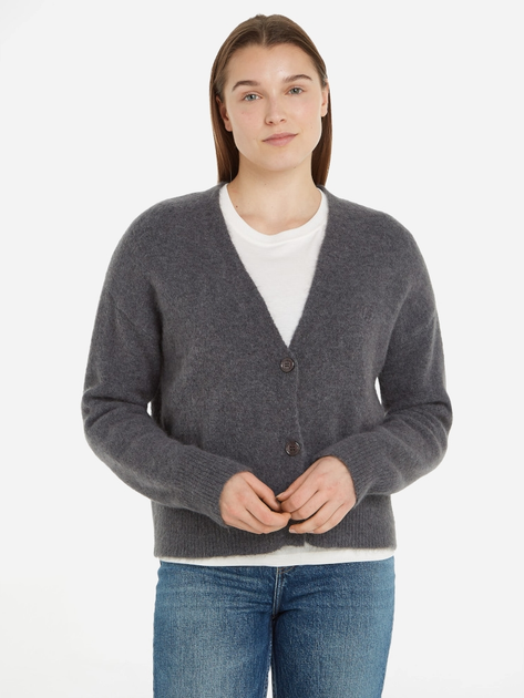 Кардиган женский Tommy Hilfiger WW0WW39916 XS Серый (8720645367482) – в ...