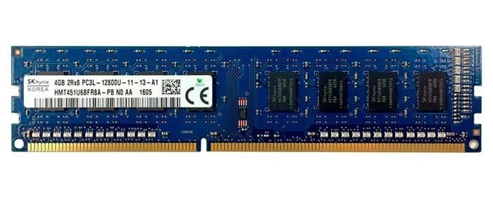 Оперативна пам'ять SK hynix DDR3L 4Gb 2Rx8 1600Mhz PC3L-12800U-11-13-A1 HMT451U6BFR8A-PB – фото ...