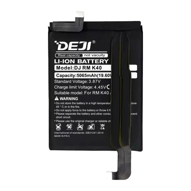 BestBatt Аккумуляторная батарея DEJI Xiaomi BM56 для Poco F3 GT Redmi ...