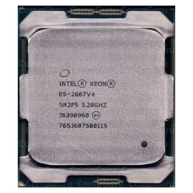 Процессор Intel Xeon E5-2667 V4 | 3.2-3.6 GHz | X99 LGA2011-3 | 8яд. 16пот. | SR2P5 E5-2667v4 ...