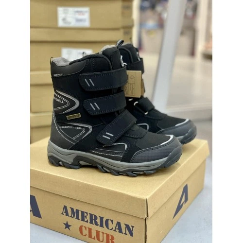 Дитячі Термочеревики American Club Softshell & Tripletex Big Grey Titu ...