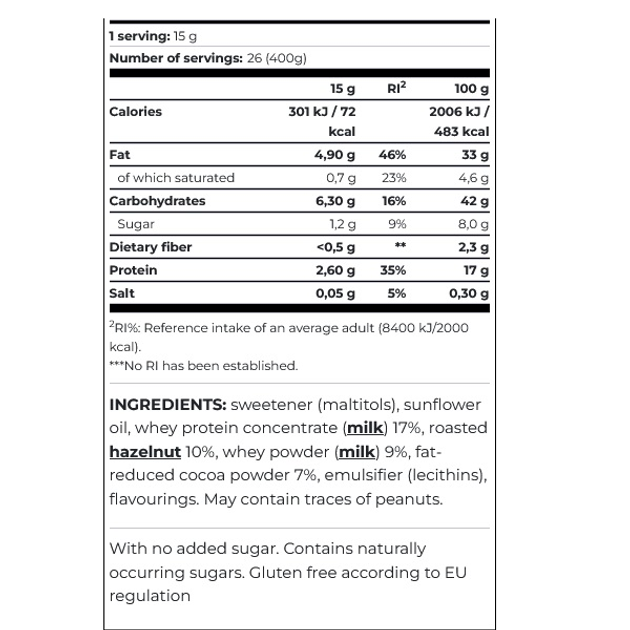 Заменитель питания Scitec Nutrition Protein Dream 400 g /16 servings ...