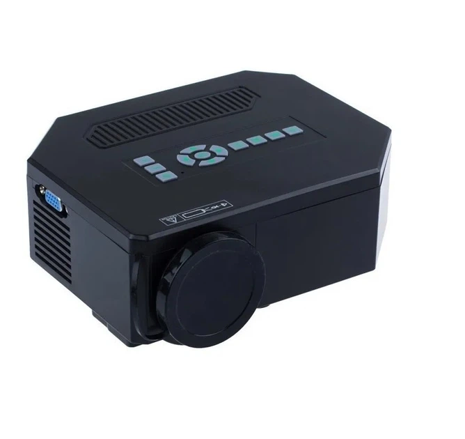 Мультимедийный светодиодный проектор Projector Unic UC30 LED Черный ...
