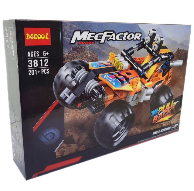 Конструктор інерційний Decool 3812 Пустельний Баггі, 201 деталь – іграшки з доставкою від ROZETKA