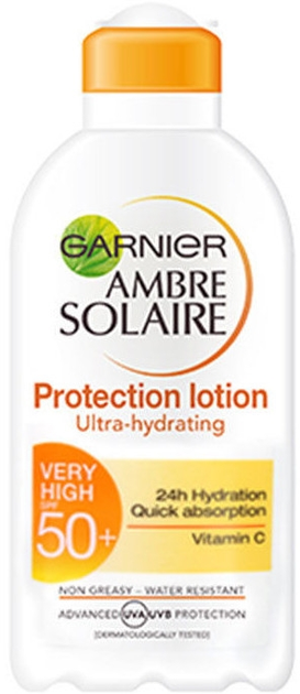 Солнцезащитное молочко - Garnier Ambre Solaire Protection Lotion SPF50 ...