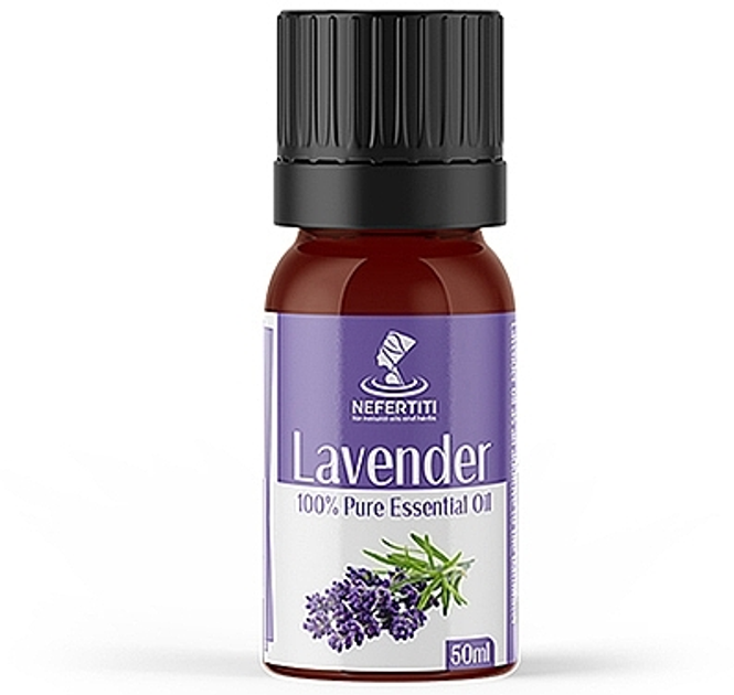 Эфирное масло лаванды - Nefertiti Lavender 100% Pure Essential Oil 50ml ...