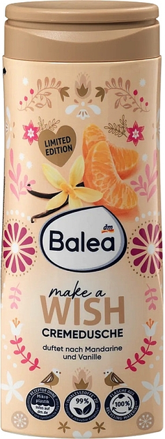 Крем-гель для душа "Мандарин & Ваниль" - Balea 300ml (1271255-146010 ...