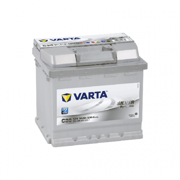 Автомобільний акумулятор VARTA Silver Dynamic (C30) 54Ah 530А R+ (L1 ...