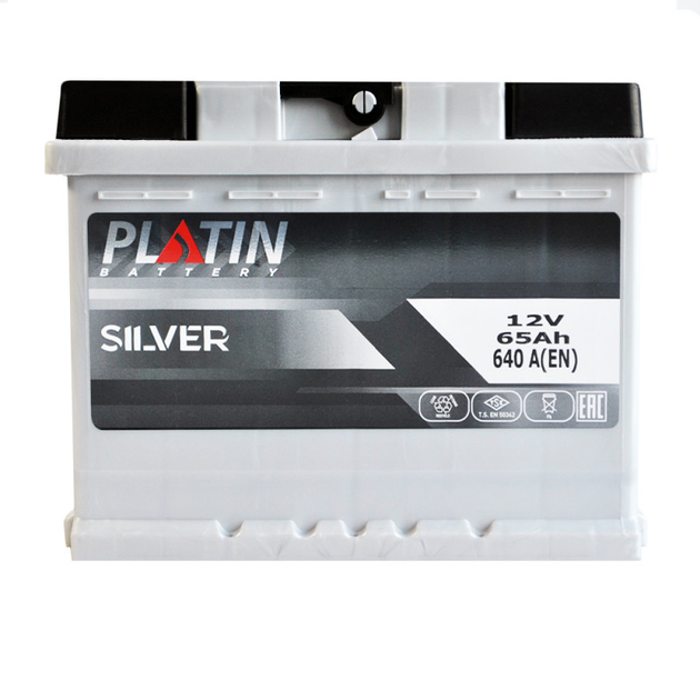 Автомобильный аккумулятор PLATIN Silver MF 65Ah 640A L+ (L2) – фото ...