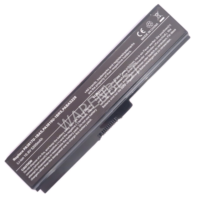 Аккумулятор батарея для TOSHIBA Satellite Pro C655 C655D C660 C665 ...