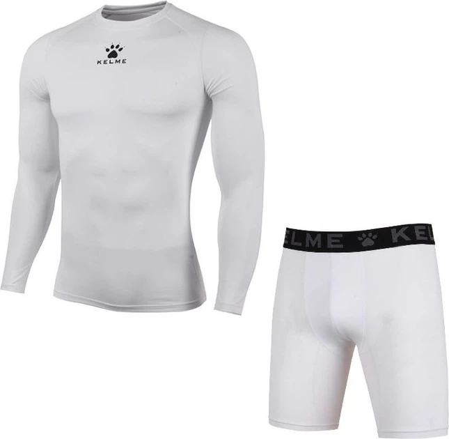 Комплект термобелья Kelme TEAM белый 160 см K15Z705.9100_K15Z706.9100 от продавца: Football ...