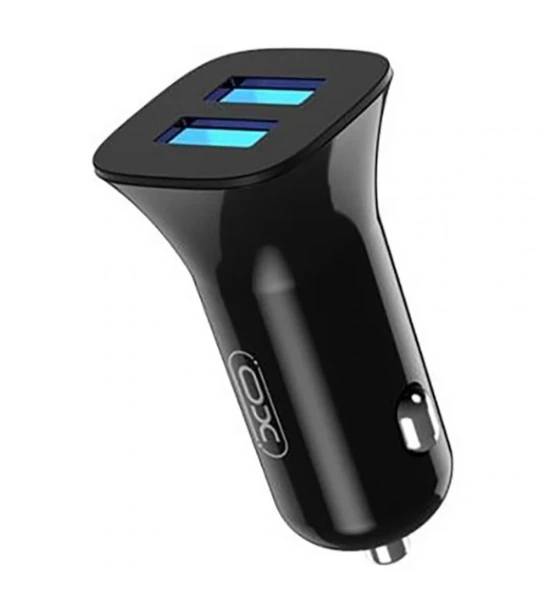 АЗУ XO CC31 12W PC Dual USB car charger Black – фото, отзывы, характеристики в интернет-магазине ...