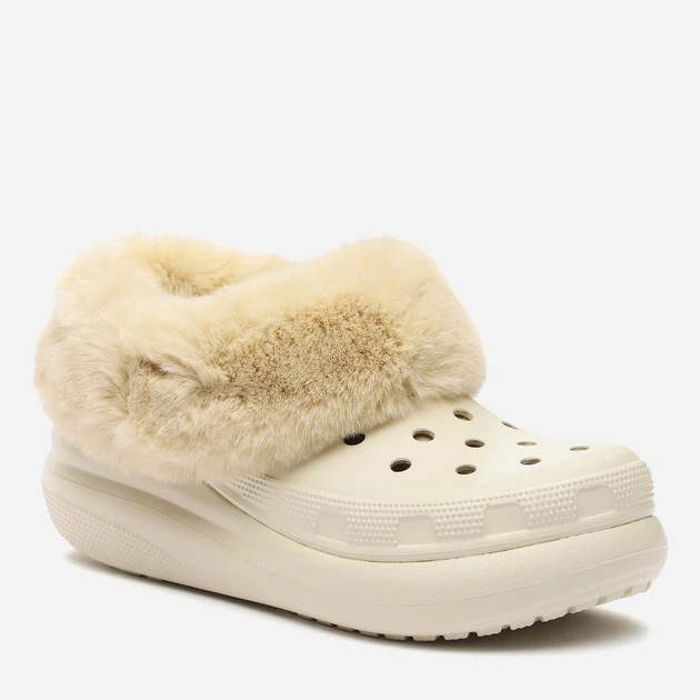 Жіночі сабо утеплені Crocs Furever Crush 208446 2y2 M8 W10 41 42 26 см