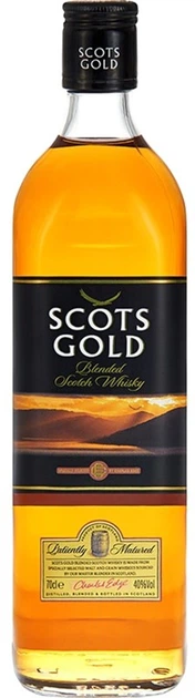 Виски Scots Gold Black Label Blended Scotch Whisky 0.7 л 40% ...