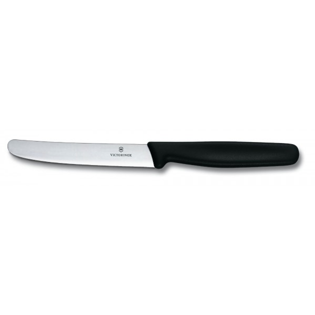 Кухонный нож Victorinox Standard Table лезвие 11 см, черная ручка ...