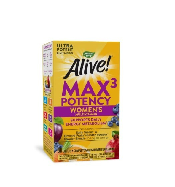 Мультивитамины для женщин Nature's Way Max3 Women's - 90 таблеток ...