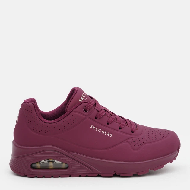 Женские кроссовки Skechers 73690 PLUM 40 (10US) 27 см Вишневые ...