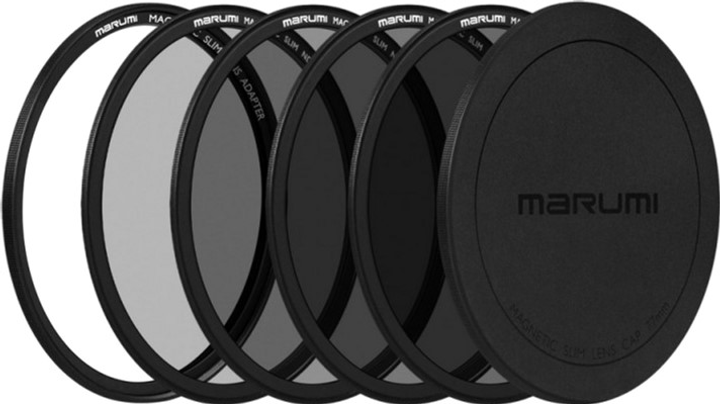 Светофильтр Magnetic Slim Marumi Magnetic Slim Movie Kit 77 мм (196971 ...