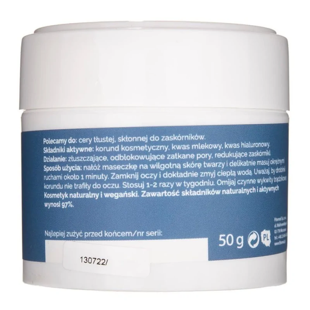 Маска-пилинг для лица Fitomed K+K Lactic Acid 4% and Korund 50 g ...